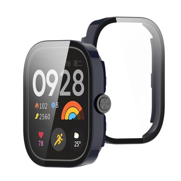 BUITFOU For シャオミ Redmi Watch 4 カバー Redmi Watch 4 ケース 超薄型 PC+ガラス素材 一体型 ファーウェイ xiaomi(シャオミ)Redmi Watch 4 ケース対応 全面保護 超薄型 装着...