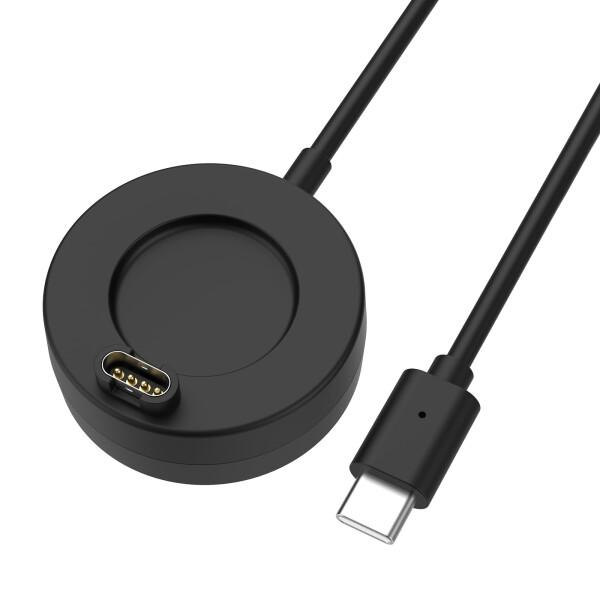 MoKo ガーミン用 充電ケーブル Type-C チャージャー USB-C コード 1m Fenix8/7/6/5/Vivoactive6/5/4/3/Venu4/3/2/Forerunner970/570/965/265/165/245/...