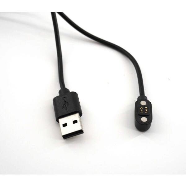 VECASDEN USB充電ケーブル 骨伝導ヘッドホン専用マグネット式充電ケーブル交換部品 4ピンコネクタ対応の骨伝導ヘッドホン、スマートバンド、スマートウォッチ用（ピッチ2.54mm） 60CM商品コード：66079925968型番：2-...