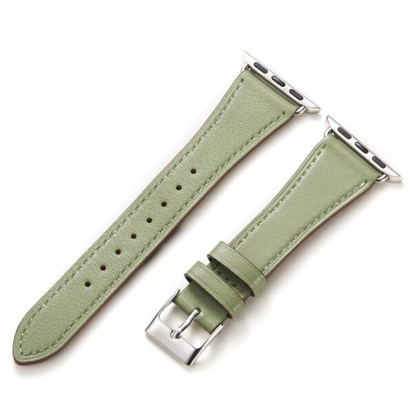 Handodo for Apple Watch バンド 本革 レディース アップルウォッチ バンド 細い 42mm 41mm 40mm 38mm Series 11/10/9/8/7/6/5/4/3/2/1/SE イタリアレザー ビジネス ...