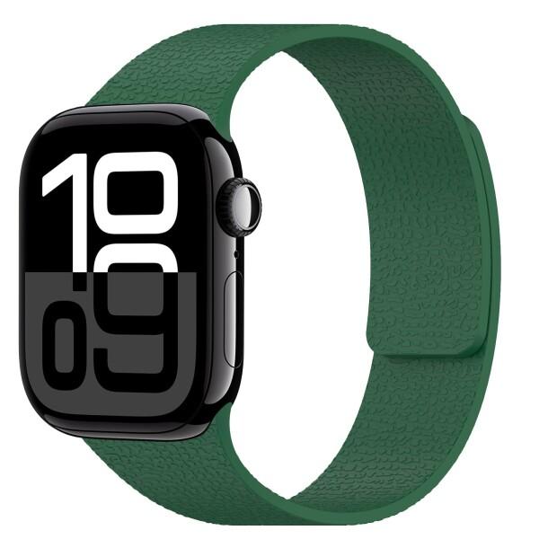 ZIZUCHLE for Apple Watch マグネットバンド シリコン 防水 49mm/46mm/45mm/44mm/42mm/41mm/40mm/38mm アップルウォッチ バンド シリーズ Ultra3/2/1/11/10/9/8...