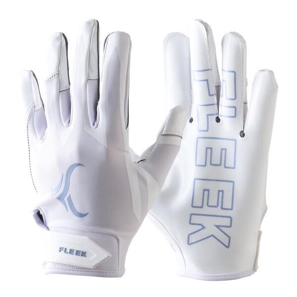 FLEEK EXTRA-FIT GLOVES 2.0 ホワイト・クリスタル アメリカンフットボール 進化グリップ 高フィット感 アメリカンフットボール用 白白 (L)商品コード：66079930307サイズ：Lカラー：ホワイトグリップ性能向...