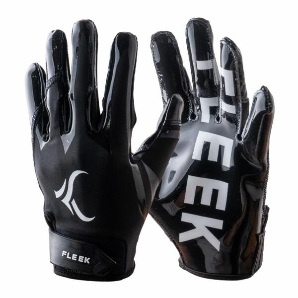 FLEEK EXTRA-FIT GLOVES 2.0 ソリッドブラック (L)商品コード：66079930314サイズ：Lカラー：ブラック最新の進化した素材と革新的なグリップストレッチ素材が採用日本人向けアメフト用グローブ