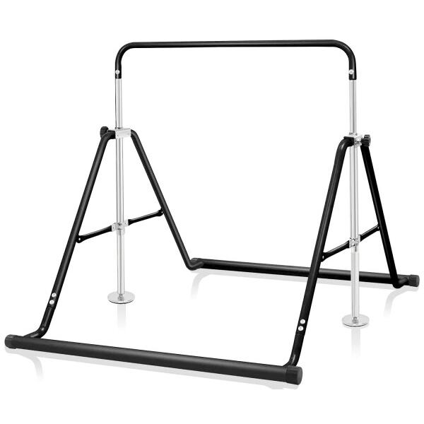 BangTong&amp;Li 子供用 ぶら下がり鉄棒 折りたたみ 多機能 てつぼう 耐荷重(約)70kg 5段階高さ調節可 室内用 屋外使用可 逆上がり テツボウ (ブラック)商品コード：66079931561カラー：ブラック??【カラー...