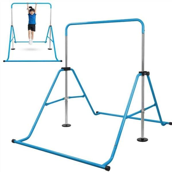 Supaliss 鉄棒 室内 子供 屋外 つぼう ブランコ 折り畳み式 ぶら下がり 多機能 安全ダブルロック ぶら下がり 耐荷重80kg (ブルー)商品コード：66079931566型番：XC-008-LSカラー：ブルー?折りたたみ式デザイ...