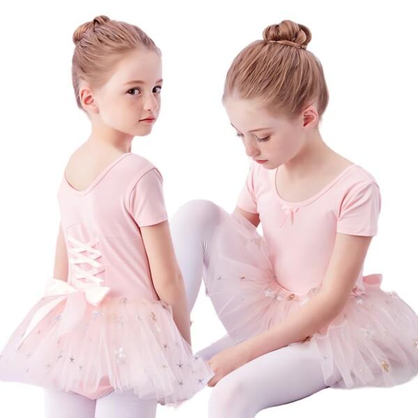 MARBEINE レオタード バレエ 子供 半袖 キッズ ジュニア 女の子 長袖 スカート ダンス 衣装 105 110 120 130 140 150 160 バレエ用品 練習着 演出服 新体操商品コード：66079936090サイズ：1...