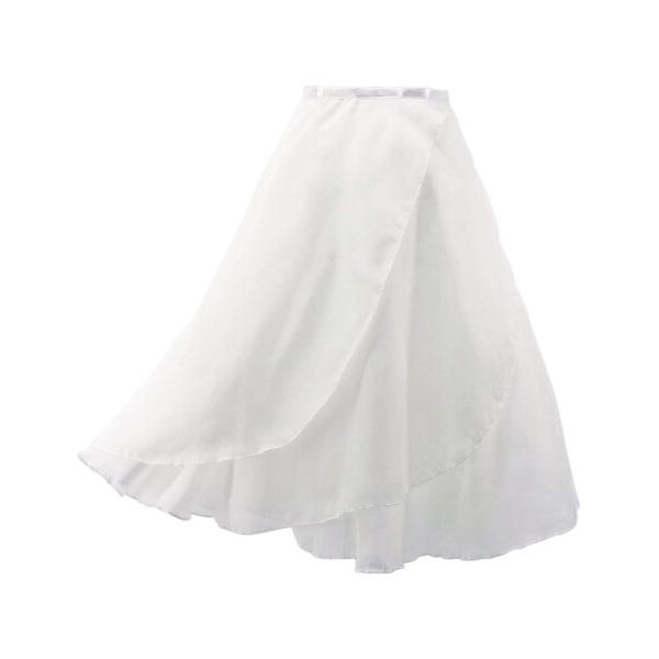 (Daydance) バレエ 巻きスカート ロング 大人 レースシフォンスカートバレエ用品 ダンス着 普段着 身長 150-180cm ホワイト商品コード：66079936093サイズ：Free Sizeカラー：ホワイト-2層【素材】バレエ...