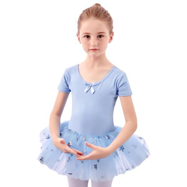 MARBEINE レオタード バレエ 子供 半袖 キッズ ジュニア 女の子 長袖 スカート ダンス 衣装 105 110 120 130 140 150 160 バレエ用品 練習着 演出服 新体操商品コード：66079936094サイズ：1...