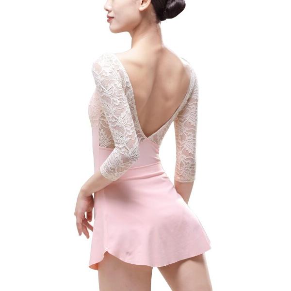 (s.lemon) バレエ レース レオタード バレエ レオタード 七分袖 レース大人 D042桃160商品コード：66079936118サイズ：S(155--160cm)カラー：ピンクソフトで着心地が良く、通気性に優れたストレッチ素材を使...