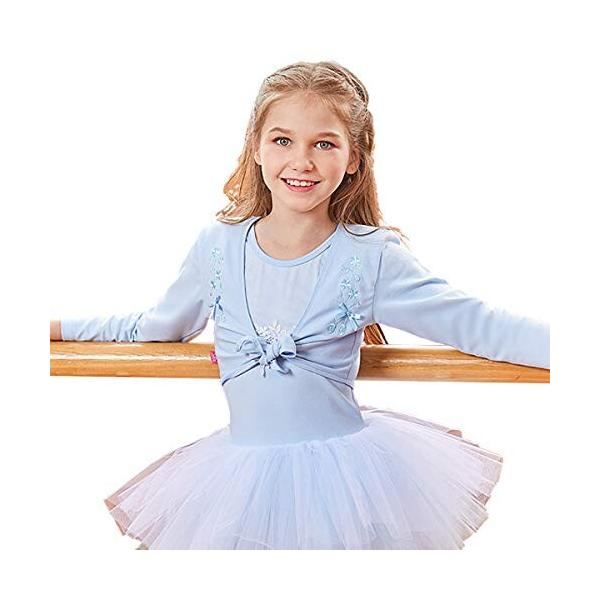 Manana ma7 Silkily カシュクール マナナ バレエ キッズ ジュニア ウォームアップ 保温着 (ブルー, 140)商品コード：66079936681サイズ：140カラー：ブルー胸の刺繍がとっても可愛くオシャレ♪デザイン・柔軟...