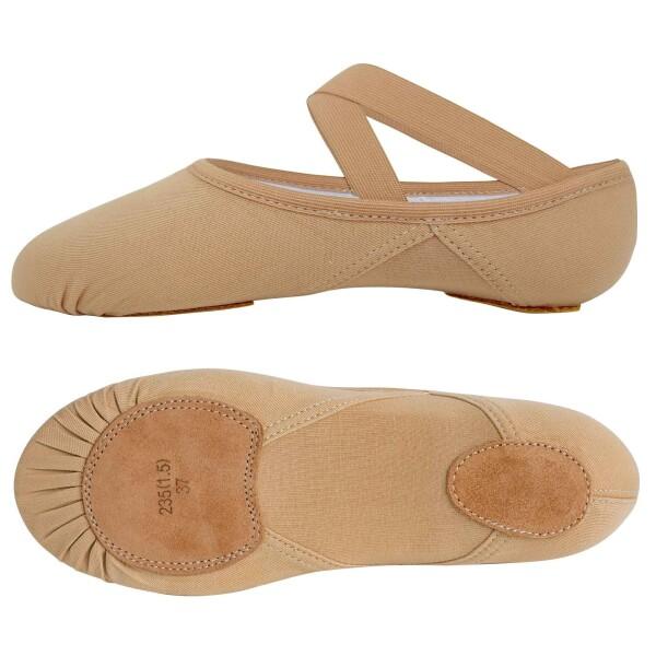 (Daydance) 女の子用バレエシューズ、子供/大人用ストレッチバレエスリッパ、ダンス、ジムナスティックパフォーマンス用商品コード：66079936710サイズ：20.0 cmカラー：タンDaydance 女の子用のバレエシューズは、柔...