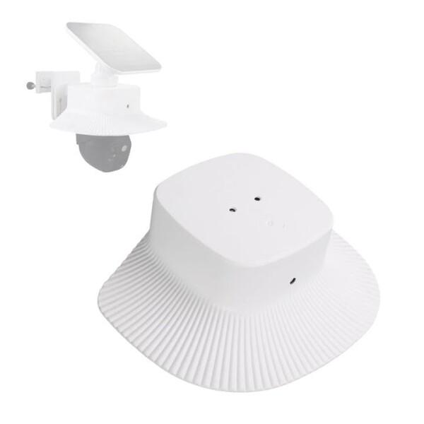 TVETE for eufy s340 カバー レインカバー 雨よけ セキュリティカメラカバ For Eufy-SoloCam-S340用 S340 防水カバー S340 保護 防塵 防紫外線 サンシールド 取り付け簡単 プラスチック製 ネ...