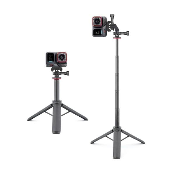 MAXCAM自撮り棒は影石Insta 360 AcePro2/1に適用され、51CIM延長棒は伸縮可能で軽量なポータブルデスクトップ三脚です商品コード：66080065913型番：MAXCAM-YCG-031、伸縮自在に調節可能で、自撮り棒...