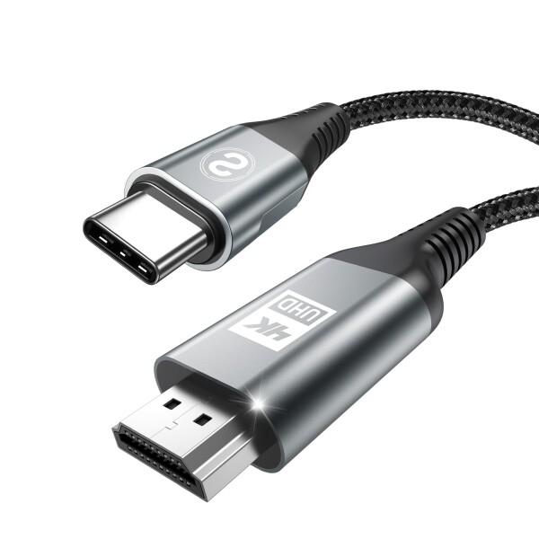 USB Type C HDMI 変換ケーブル 5MUSB C HDMI 変換タイプC to HDMIケーブル Thunderbolt 3/4 iPhone17/16/15 Pro Max Plus/Samsung Galaxy S25/S2...
