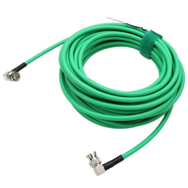 HangTon Blackmagic Decimator Komodo Alexa Atomosの放送のカメラのモニター10Mのための12G 4K 60P SDI直角BNC 75[オーム]の同軸ビデオケーブルCanare LV-61S商品コ...