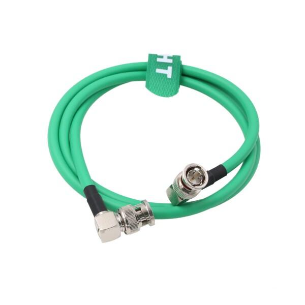 HangTon 生 12G 4K 60fps 6G 3G HD SDI ビデオ ケーブルの直角 BNC Canare LV-61S 75 オームの同軸はソニー Alexa DSMC2 のカメラの Blackmagic SmallHD Ato...