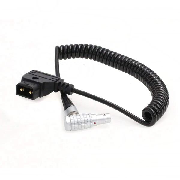 SZRMCC D-tap to 0B 2ピンオスコイル電源ケーブル（Teradekボルト用）ARRI RED Paralinx Preston Transvideo SmallHD (Right Angle)商品コード：6608006858...