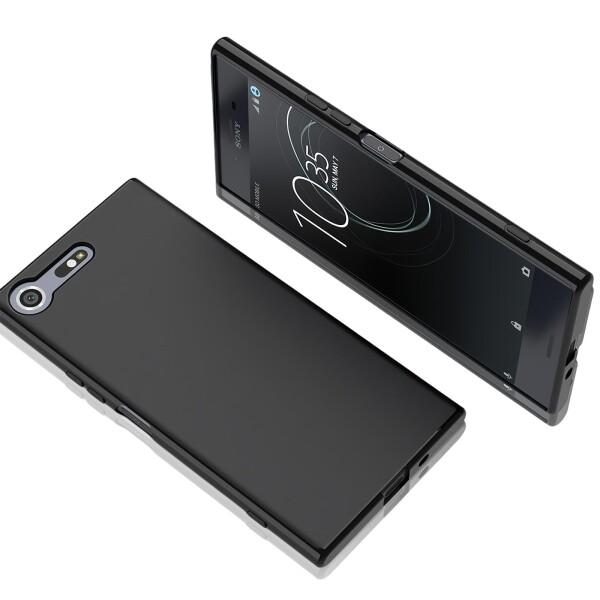 For Sony Xperia XZ1 SO-01K SOV36 ケース マットブラックXperia XZ1カバー 超薄型 軽量 擦り傷防止 落下防止 滑り止め TPUケース 指紋防止 ワイヤレス充電対応商品コード：66080071764型...