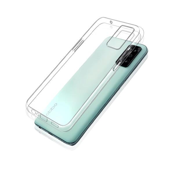 OPPO A55s 5G 用 ケース クリア 薄型 OPPOA55s 5G カバー カメラレンズ保護設計 透明 ソフト TPU 全面保護 衝撃吸収 防指紋 A55s 5g ケース 専用 ストラップホール付き 柔軟 スリム スマホケース商品コ...