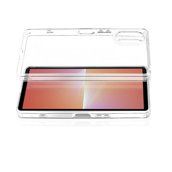 FOR Xperia 5 V 耐衝撃 ケース SO-53D / SOG12 カバー ストラップホール クリア 指紋防止 軽量 薄型 衝撃吸収ポケット内蔵 TPU ケース商品コード：66080071796型番：JACRONサイズ：MJO-JA...