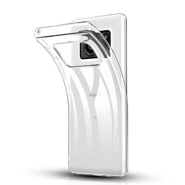 FOR AQUOS R6 耐衝撃 ケース SH-51B SH-M22 カバー ストラップホール クリア 指紋防止 軽量 薄型 衝撃吸収ポケット内蔵 TPU ケース商品コード：66080071832型番：JACRONサイズ：MJO-JAC-C...
