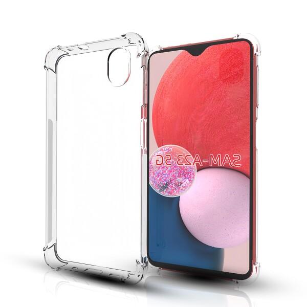 Galaxy A20 (SC-02M / SCV46) / Galaxy A21 SC-42A 対応 ケース 四隅がエアクッション構造 SC-02M SCV46 SC-42A 保護カバー 耐衝撃 薄型 HD全透明 TPU 極々透明感・革新耐...