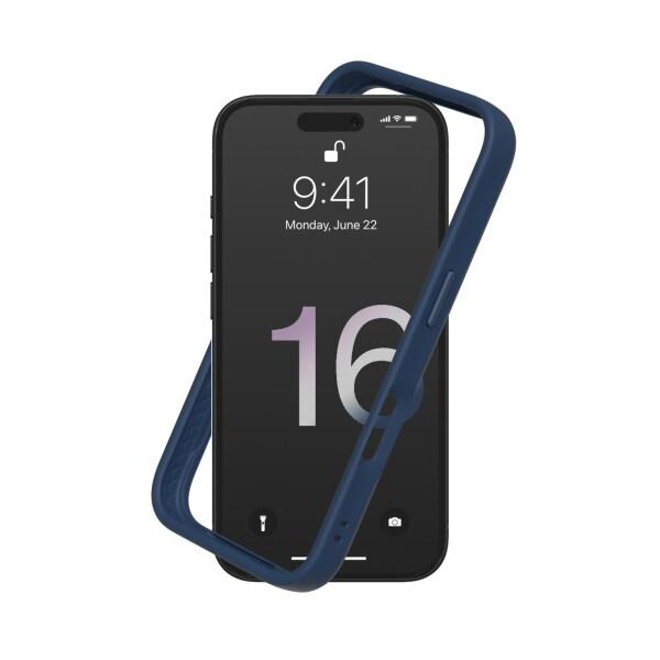RHINOSHIELD (iPhone 16 Plus) CrashGuard バンパー ケース 耐衝? 米軍MIL規格 衝撃吸収 傷 指紋 防止 薄型 軽量 SGS認証 - ネイビーブルー商品コード：66080072149型番：CGN01...