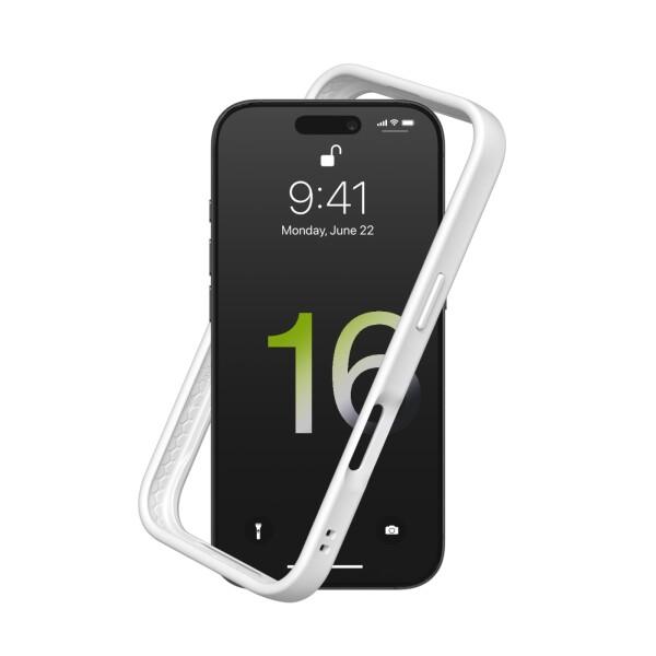 RHINOSHIELD (iPhone 16 Pro Max) CrashGuard バンパー ケース 耐衝? 米軍MIL規格 衝撃吸収 傷 指紋 防止 薄型 軽量 SGS認証 - ホワイト商品コード：66080072153型番：CGN01...