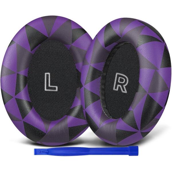 SOULWIT イヤーパッド イヤークッション for Bose QC Ultra/New QuietComfort Ultra (第2世代) Wireless 用 交換 パッド プロテインレザー イヤーカップ 高密度ノイズアイソレーション...