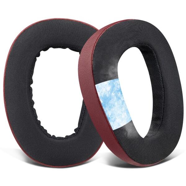 SOULWIT 冷却ジェルパッド イヤーパッド For Sennheiser GSP600 GSP670 GSP500 GSP550 ヘッドホン 用 イヤークッション For ゼンハイザー EPOS H6 Pro, GSP601, GSP6...