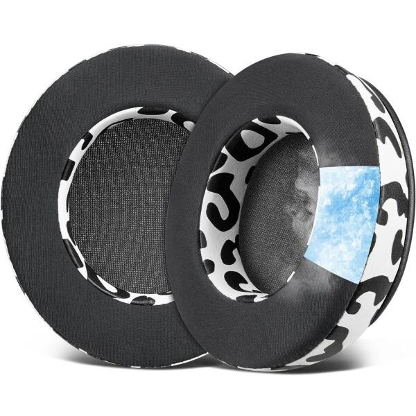 SOULWIT 冷却ジェル パッド イヤーパッド OneOdio Pro-10/Pro-30/Pro-50/Studio HiFi/Studio Pro-C Y80B/Monitor 60 用 ヘッドセット 交換 イヤークッション 高密度フ...