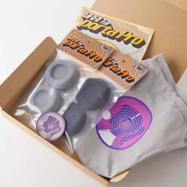 YAXI EARPADS for Koss PORTAPRO 2Pairs+Pouch ((Black+Grey)+Pouch…)商品コード：66080078287型番：(Black+Grey)+Pouch…カラー：ブラック・アンド・グレー...