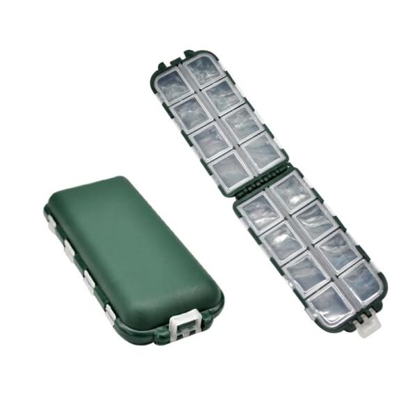 POPETPOP 釣り道具収納ボックス 2個セット 防水タックルケース 8グリッド長方形 小物整理 ルアー フック ベイト用 ポータブルコンパクト商品コード：66080541608サイズ：6.4 x 13.4 x 3 cm多機能収納設計:8...