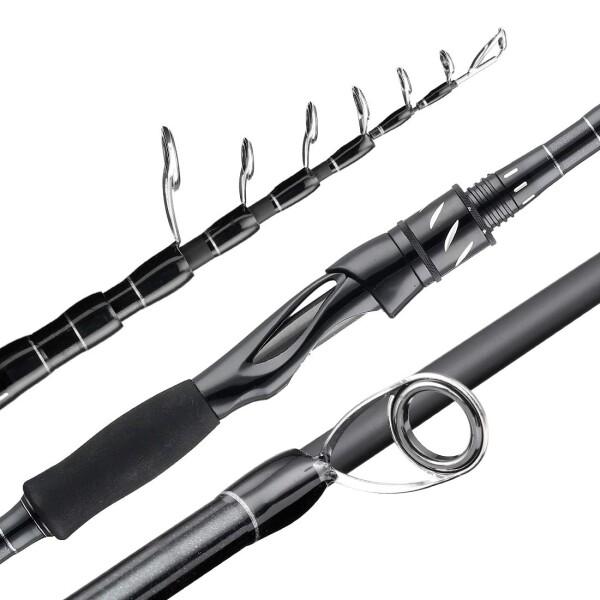 SeaKnight Sange II M MH 2.1M 2.4Mカーボンロッドテレスコピックフィッシングロッドベイト/スピニングロッドトラベルロッド7-25g 8-18LBフィッシング商品コード：66080550342型番：F_Rod-S...