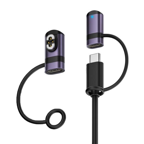 Shokz OpenSwim Pro S710 骨伝導イヤホン用変換アダプター openswim pro 充電ケーブル Shokz OpenSwim Pro変換アダプター openswim pro 充電器 Shokz Type-C 用変換マ...