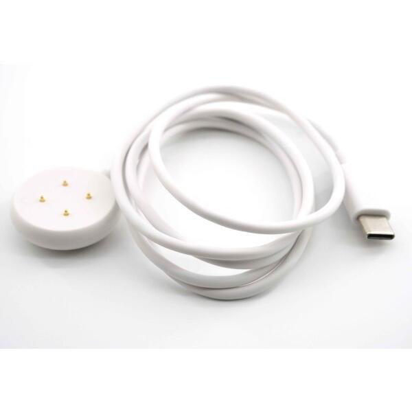 VECASDEN 対応 Google Pixel Watch 2 充電ケーブル 磁気吸着 急速充電 Pixel Watch2 充電ケーブル Pixel Watch 2の充電用 持ち運び便利 1m (USB-C white)商品コード：660...