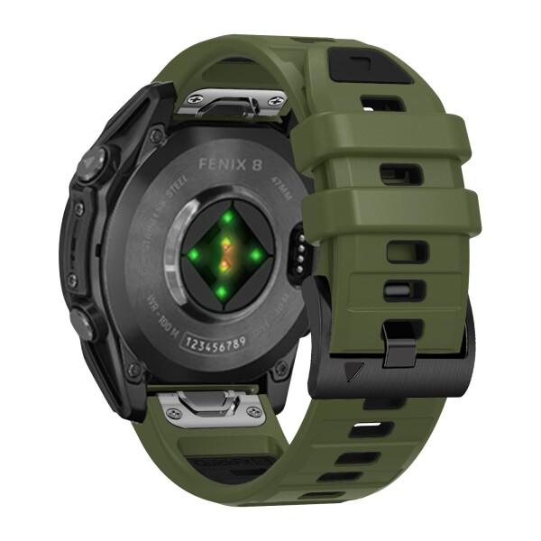 (ShinKin) 22mm Quickfit バンド Garmin quatix 8/Tactix 8 47mm /Garmin Forerunner 970 /Forerunner 965 / Fenix 8/7 /Fenix E 47...
