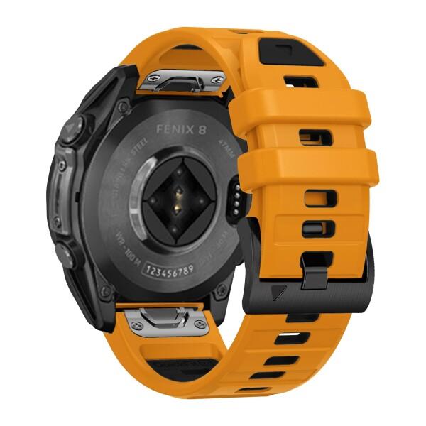 (ShinKin) 22mm Quickfit バンド Garmin quatix 8/Tactix 8 47mm /Garmin Forerunner 970 /Forerunner 965 / Fenix 8/7 /Fenix E 47...