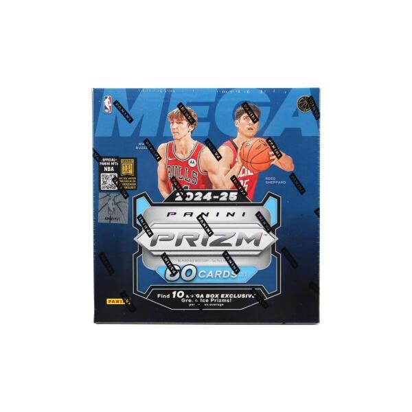 2024-25 パニーニ プリズム バスケットボール メガボックス:ホビーグリーン&amp;シルバープリズム商品コード：66080577670型番：746134175626サイズ：2 inches (W) x 7 inches (L) x ...