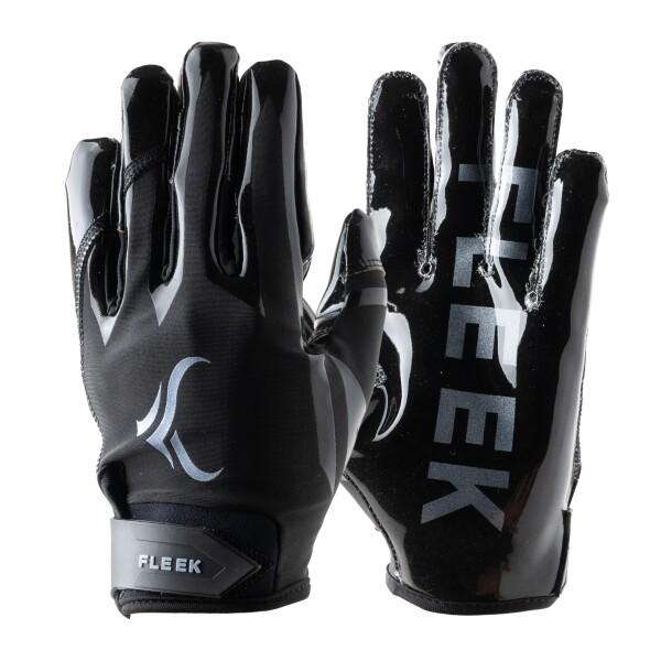 FLEEK EXTRA-FIT GLOVES 2.0 ブラック・クリスタル アメリカンフットボール 進化グリップ 高フィット感 アメリカンフットボール用 黒黒 (2XL)商品コード：66080577726サイズ：XXLカラー：ブラックグリッ...