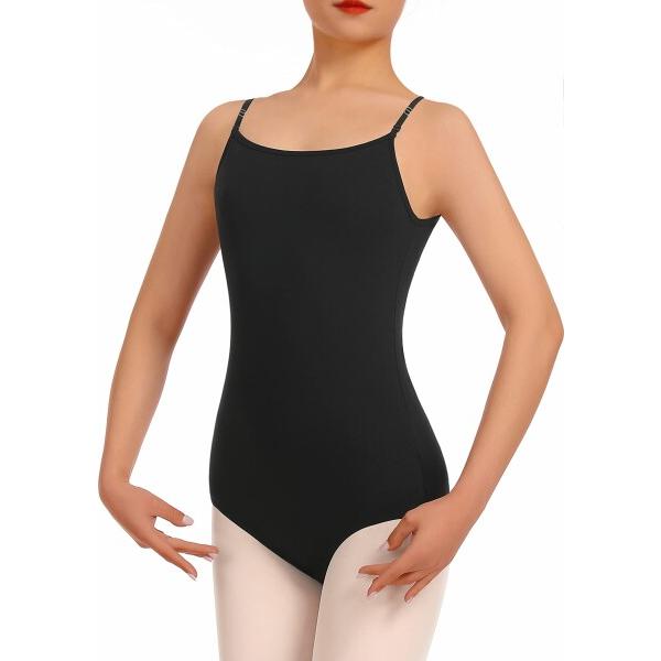 (DANSHOW) 女性キャミソールレオタードチームベーシックレオタード大人用バレエレオタード体操ウェア バレエ練習着(4029-06-L)商品コード：66080582229型番：XJ4028サイズ：身長:165-175cmカラー：ブラック...