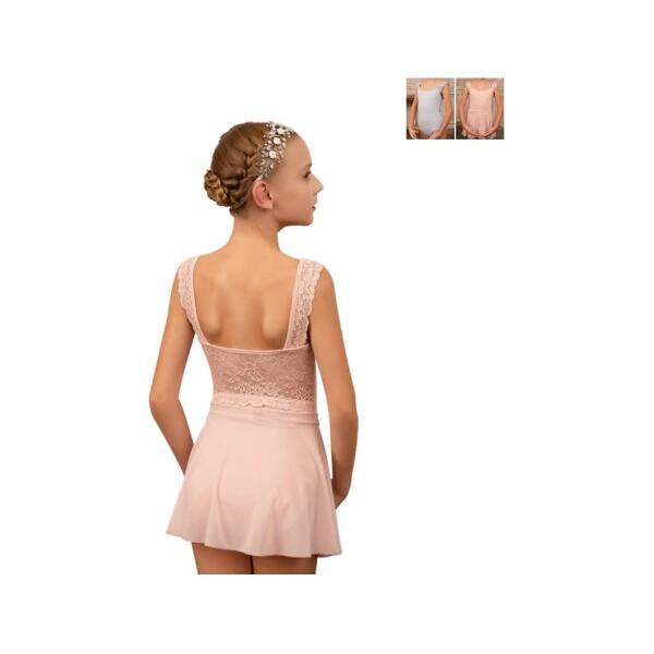 (プロダンス) ProDance ホワイト ピンク ライトブルー タンクトップ レース キッズ 子供用 バレエ レオタード キャミソール PKK005B (130, ピンク)商品コード：66080582852サイズ：130カラー：ピンク素材...