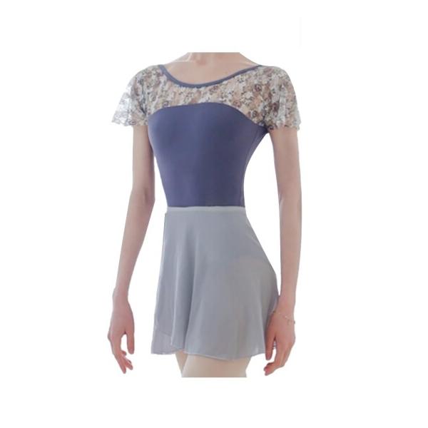 (プロダンス) ProDance ダークパープル ダークブルー お洒落な生地 ハーフカップ 半袖 バレエ レオタード PLHA019MA (XS, ダークブルー)商品コード：66080582892サイズ：XSカラー：ダークブルー素 材:ポリ...