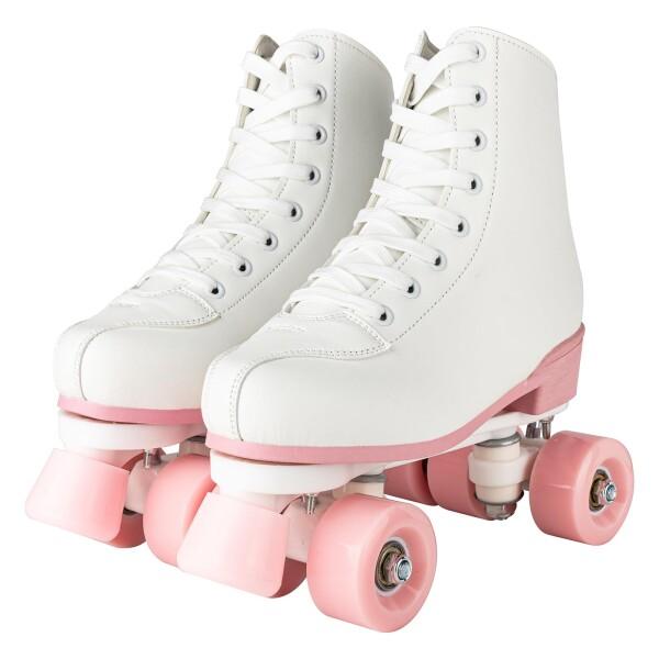 NIELHYUN ローラースケート インラインスケート 四輪 roller skates ローラーシューズ 子供用 発光 ローラー 子供スケート 静音 耐久 通気 キッズ 男の子 女の子 ジュニア 大人 男女兼用 初心者向け ローラー (ピ...