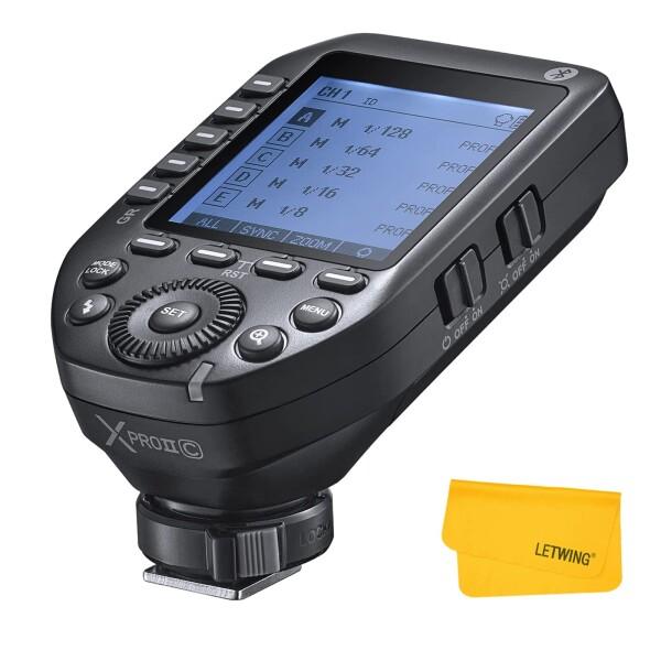 GODOX XproII-C 送信機 TTL 2.4G ワイヤレス フラッシュ XPro トリガー Canon用 高速同期 1/8000s X システム キャノン一眼レフカメラ対応商品コード：66080844253型番：JP-XPROIIC...