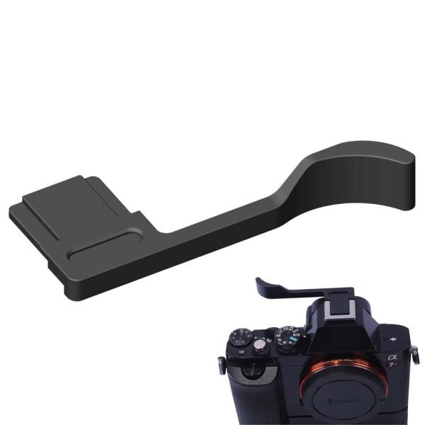ソニー Sony A7CII A7CR カメラ対応のメタルサムボタン親指用ボタン、ホットシューカバー付きサムハンドル親指ハンドル・サムグリップ、親指グリップフィンガーハンドル、サムグリップエクステンション商品コード：66080844354型...