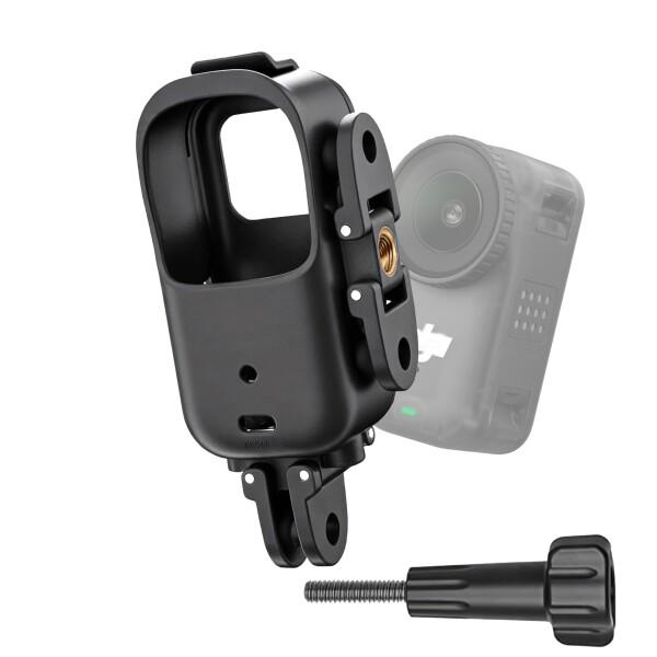 Kimyoaee DJI OSMO Nano 用縦横撮りスタンド 拡張フレーム アダプター クイックリリースアクセサリー商品コード：66080846204型番：osmo-nanoカラー：縦横撮りフレーム「横縦撮り瞬時切り替え &amp; 多...