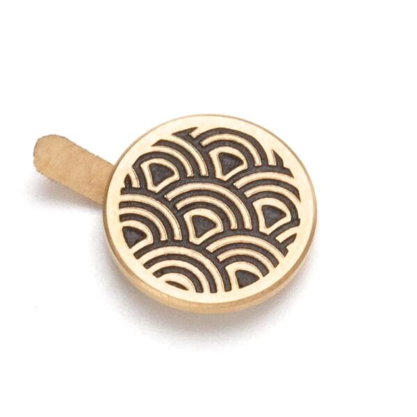 山と雲海のカメラ用ホットシュー保護カバーシャッターボタンSony A7C A7CR A7CII A7R A7M2 A7M3 A6700 A6600 A6500 A6400 A6300 に対応 (銅合金-シャッター装飾ボタン)商品コード：66...