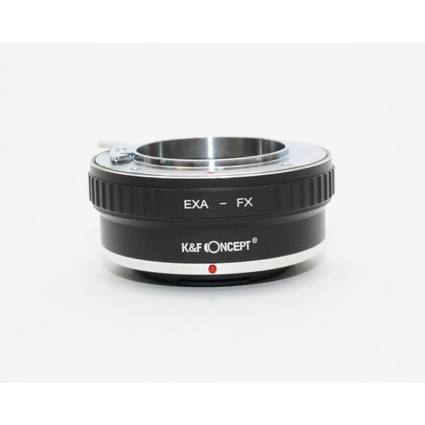 K&amp;F CONCEPT exakta エキザクタ -フジX FX マウントアダプター レンズクロス付 exa-fx (KFFX)商品コード：66080846961型番：kf-exa-fxカラー：ブラック安心国内サポート。今なら無料レ...