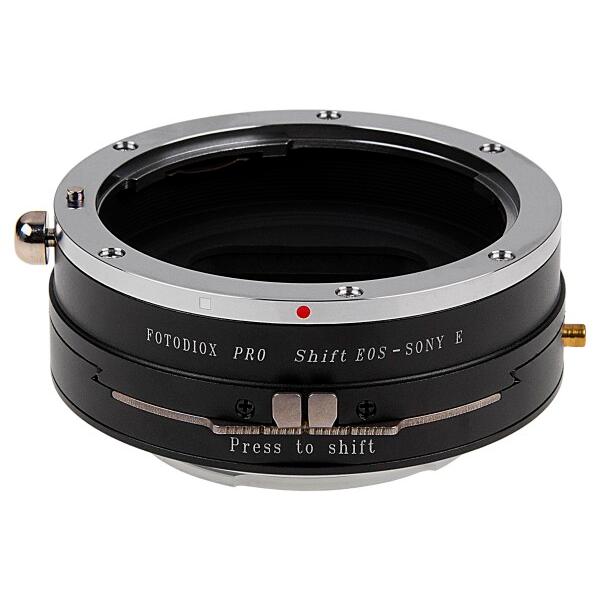 【発売日：2019年09月19日】Fotodiox Pro Shift Lens Mount Adapter Compatible with Canon EOS EF and EF-S Lenses to Sony E-Mount Came...